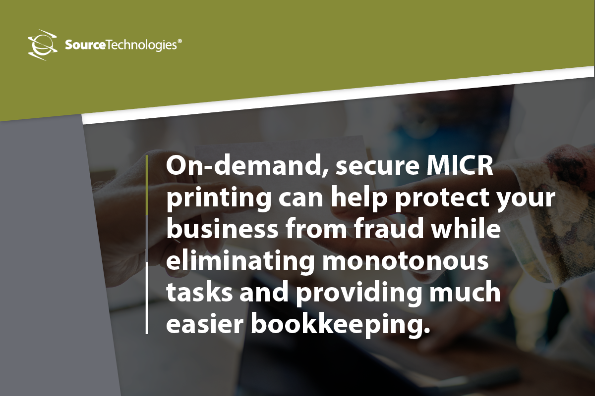4 Benefits of Secure MICR Check Printing for Accounts Payable